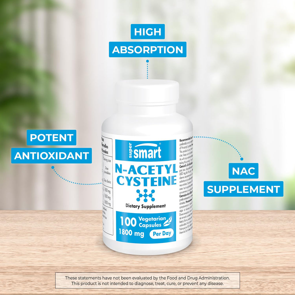 High potency N-Acetyl Cysteine supplement