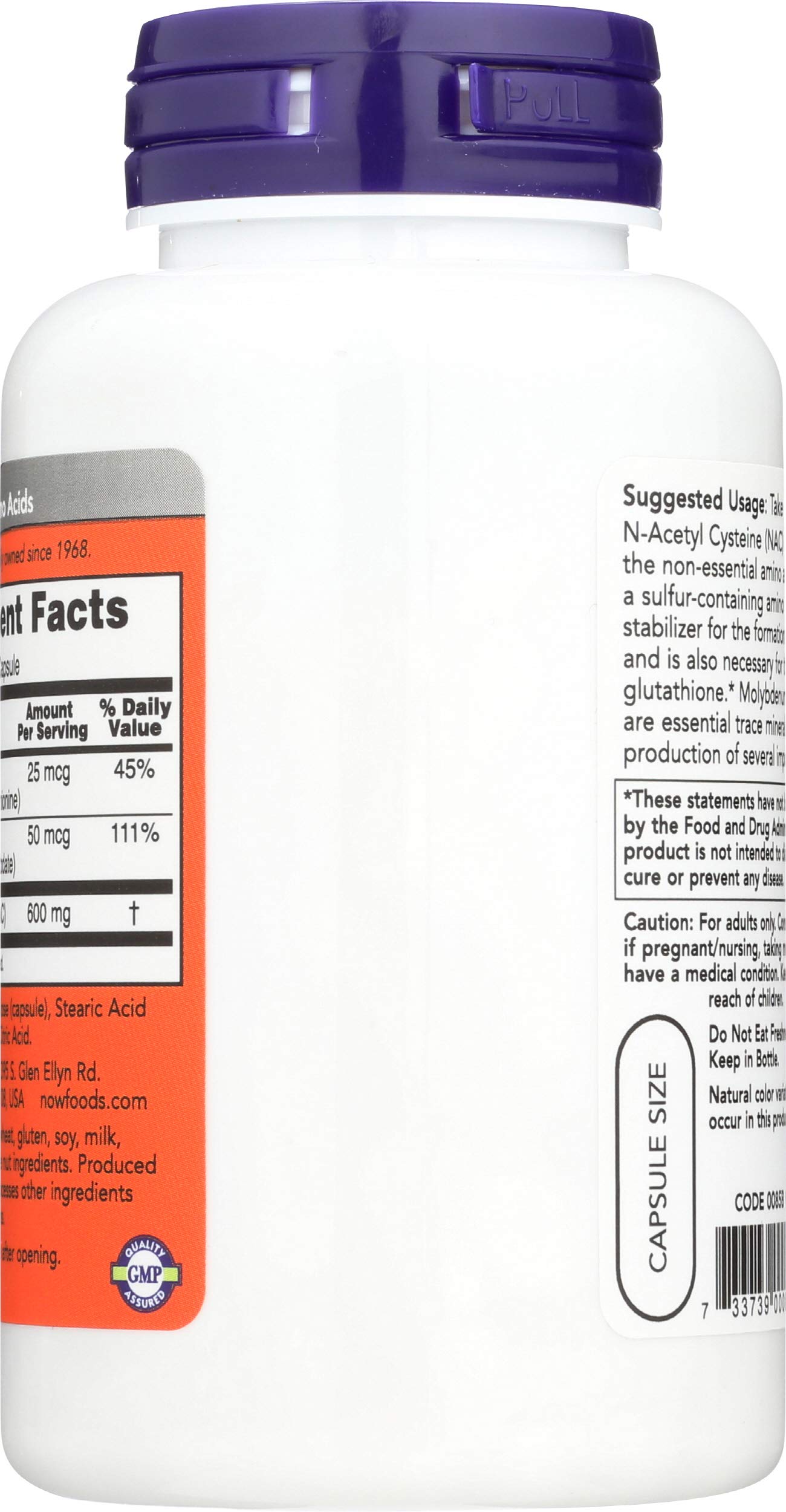 high potency NAC for detoxification