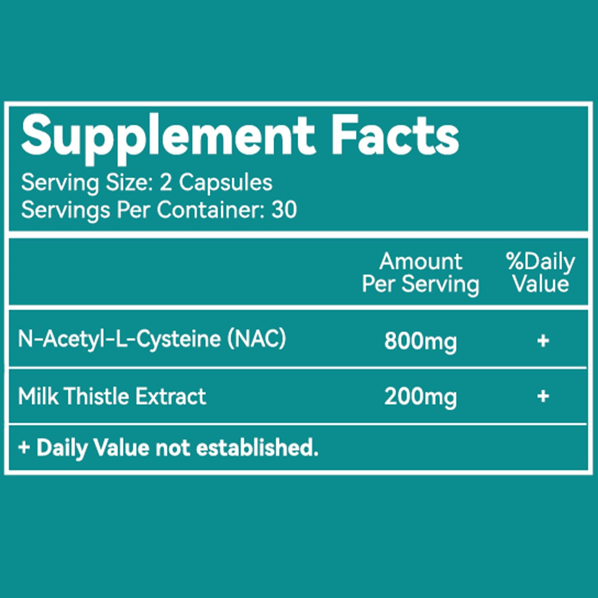High potency NAC for wellness