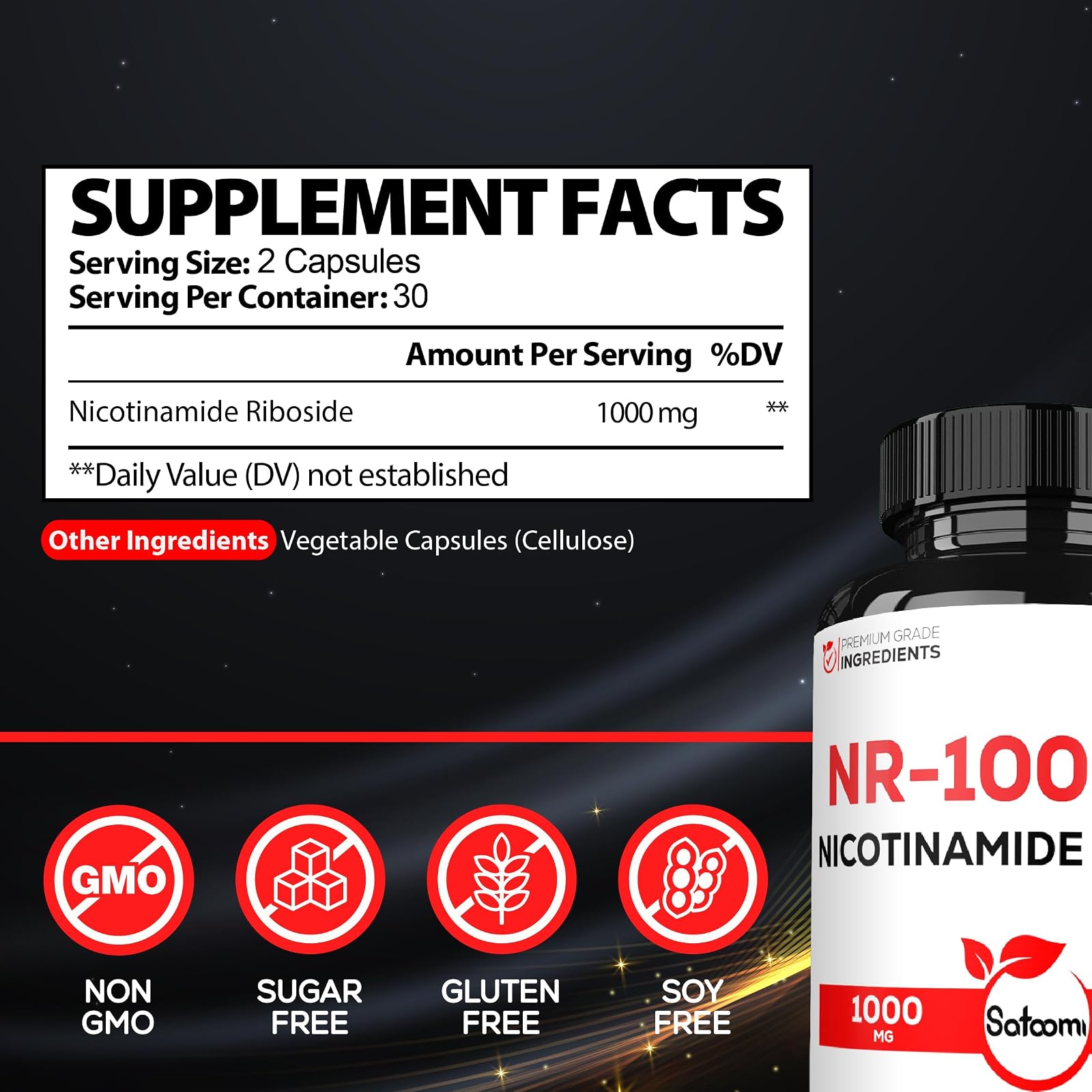 High potency NAD booster supplement