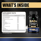 High potency NAD capsules for longevity
