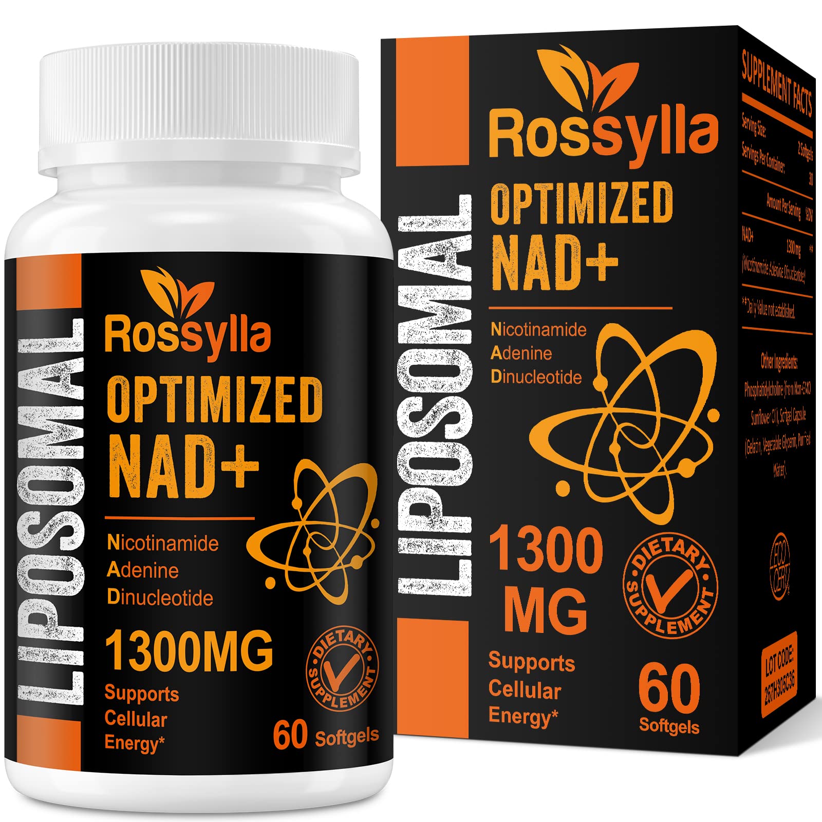 High potency NAD+ multivitamin softgels