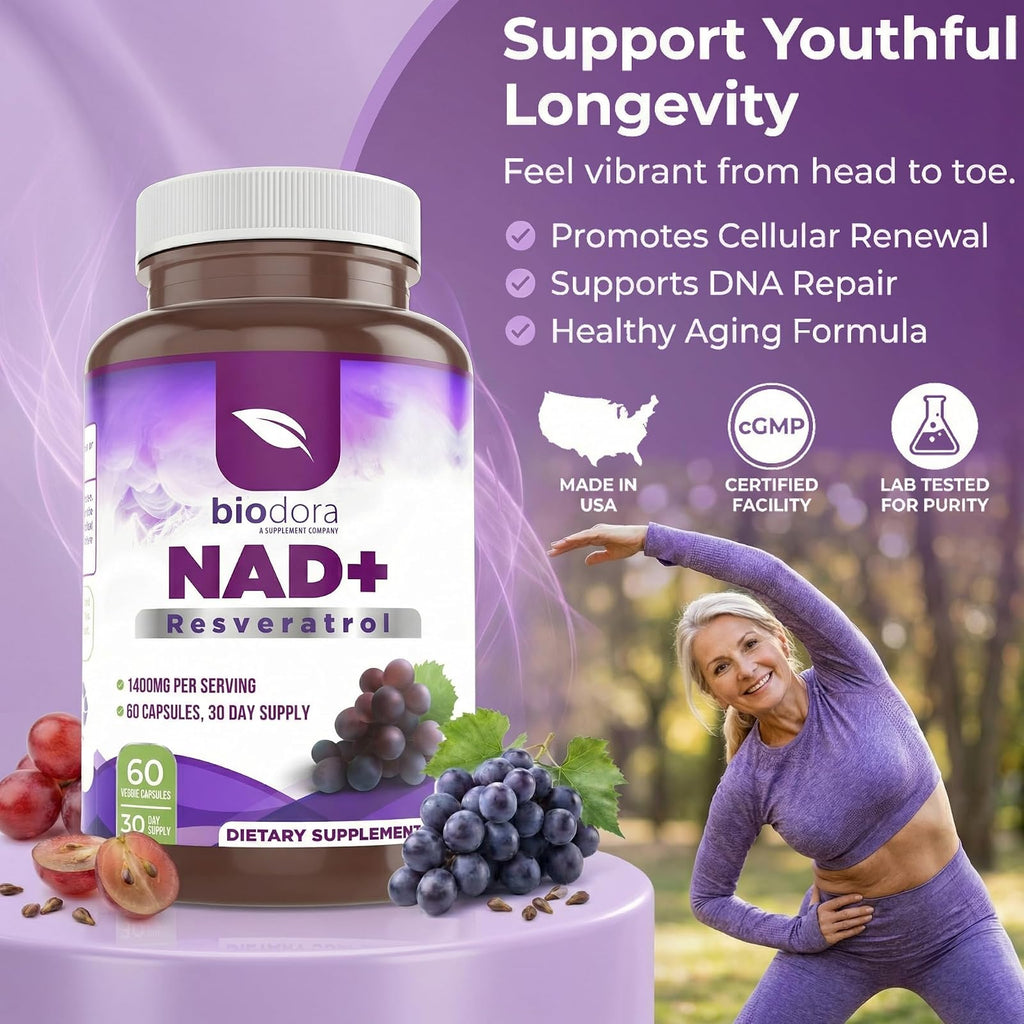 high potency NAD+ supplement benefits