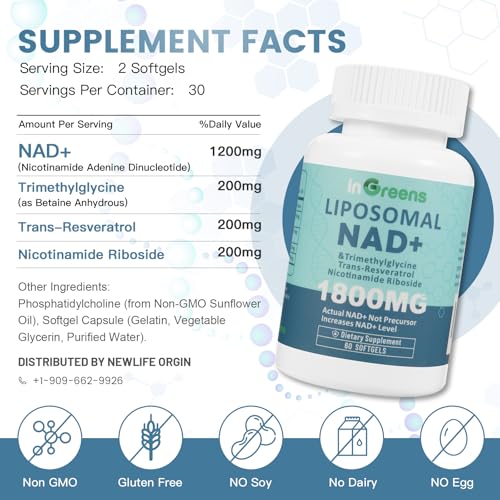 high potency NAD+ supplement for vitality