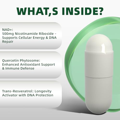 High potency NAD+ with resveratrol