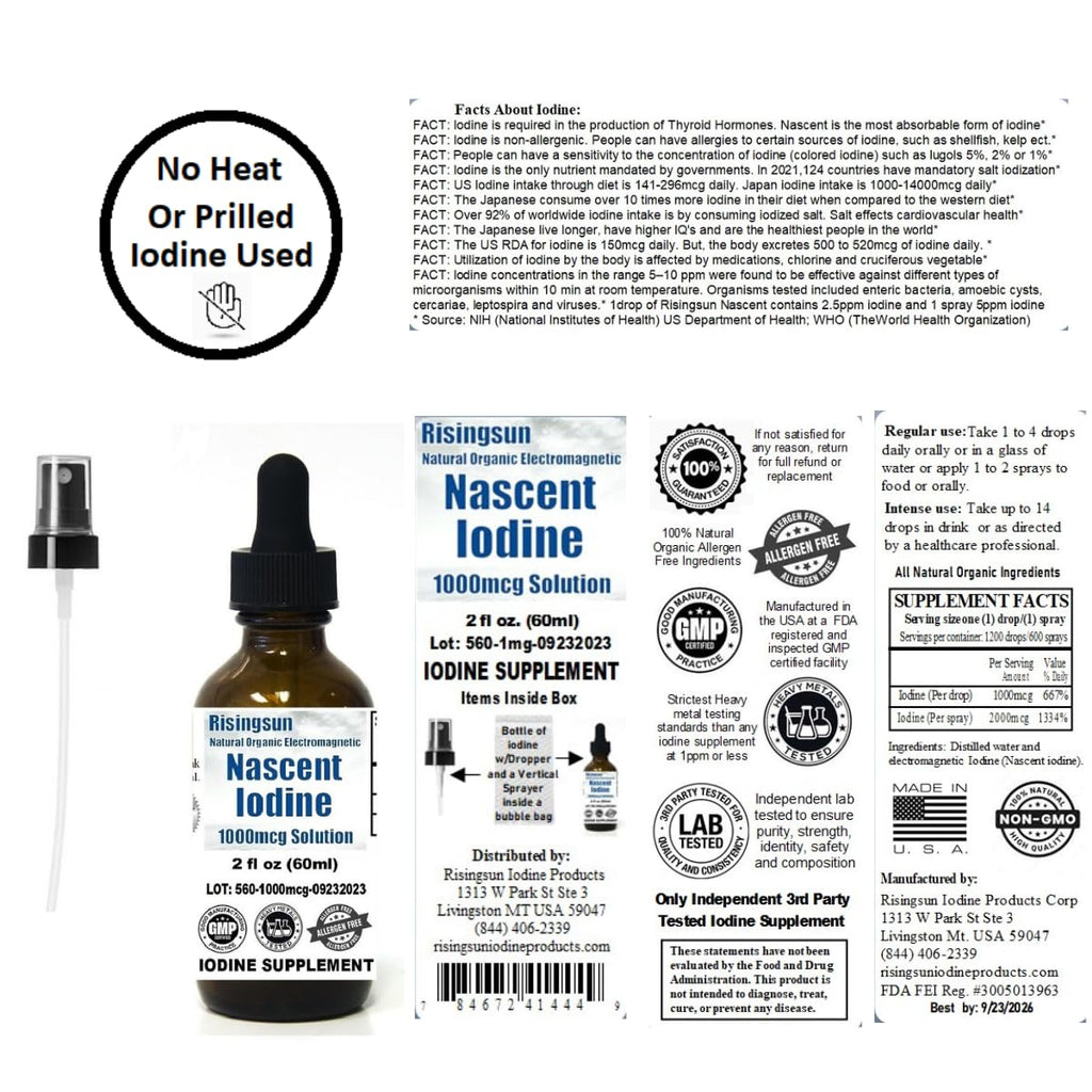 high potency nascent iodine formula