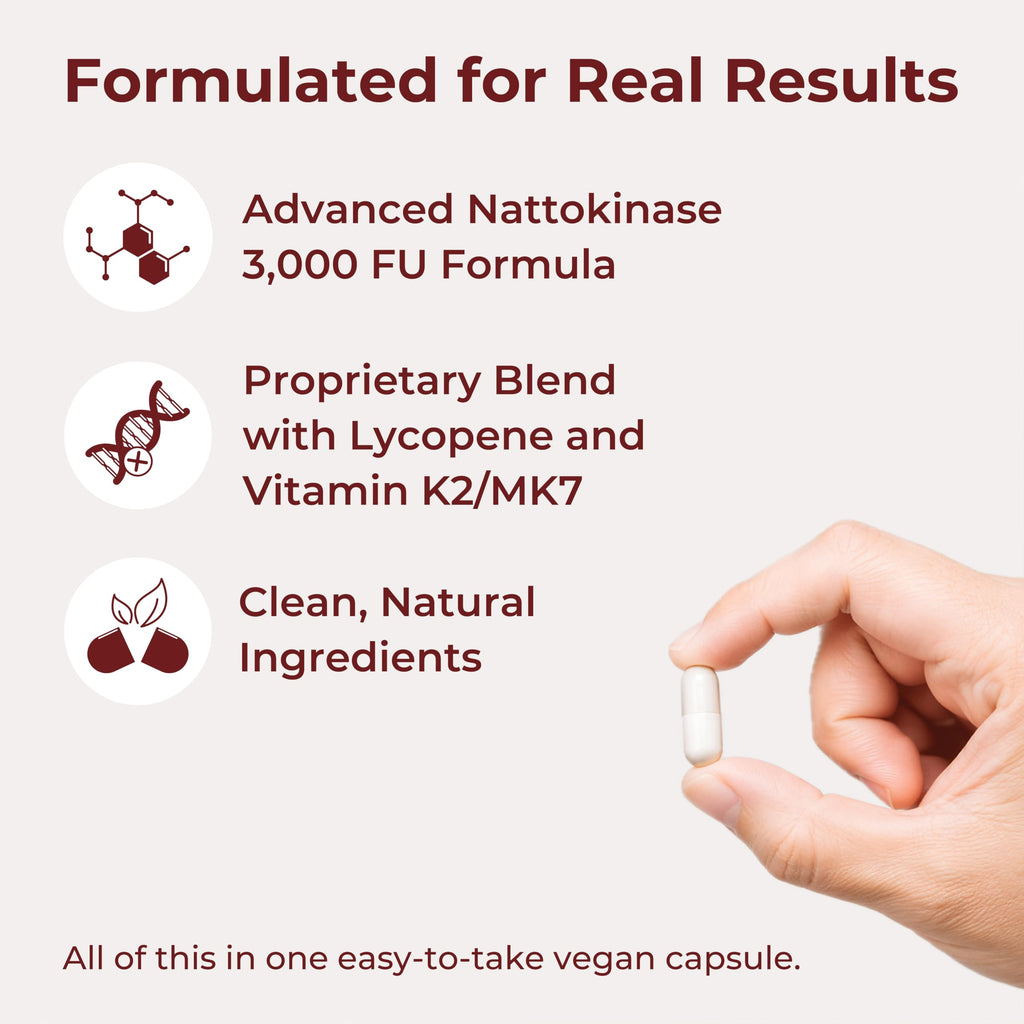 High potency Nattokinase for vitality