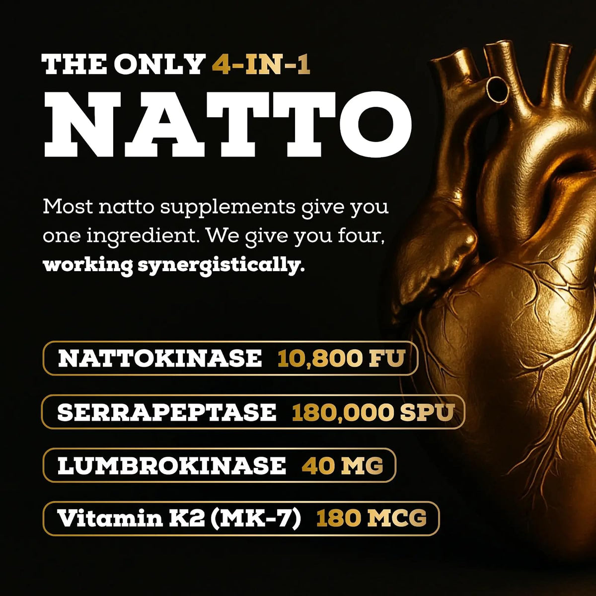 high potency nattokinase supplement