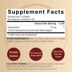 High potency NatureBell Astaxanthin 12 mg