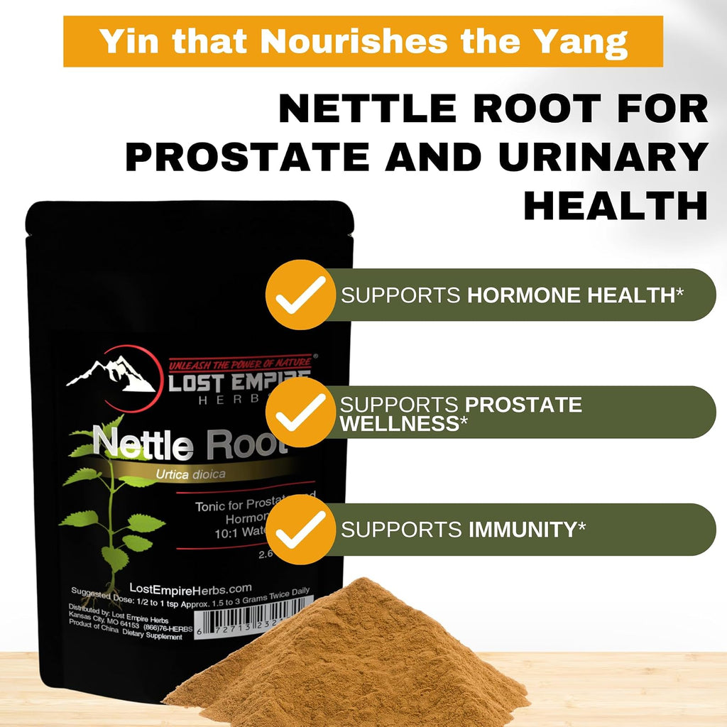 High potency nettle root powder