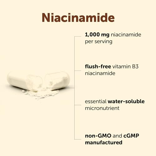 High potency Niacinamide for skin health