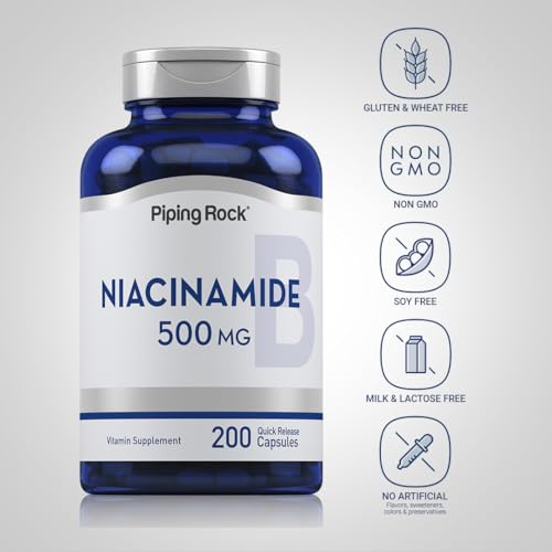 High potency niacinamide supplement capsules