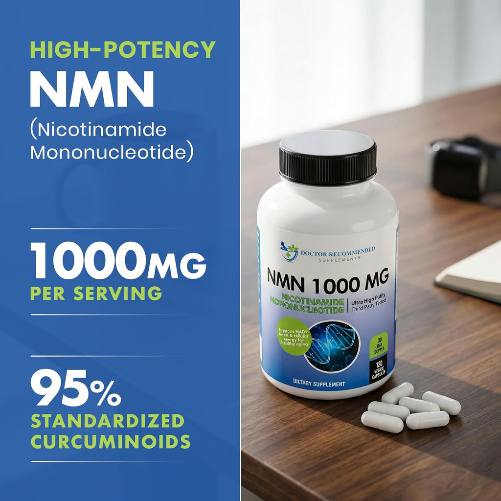 High potency NMN 500 mg supplement