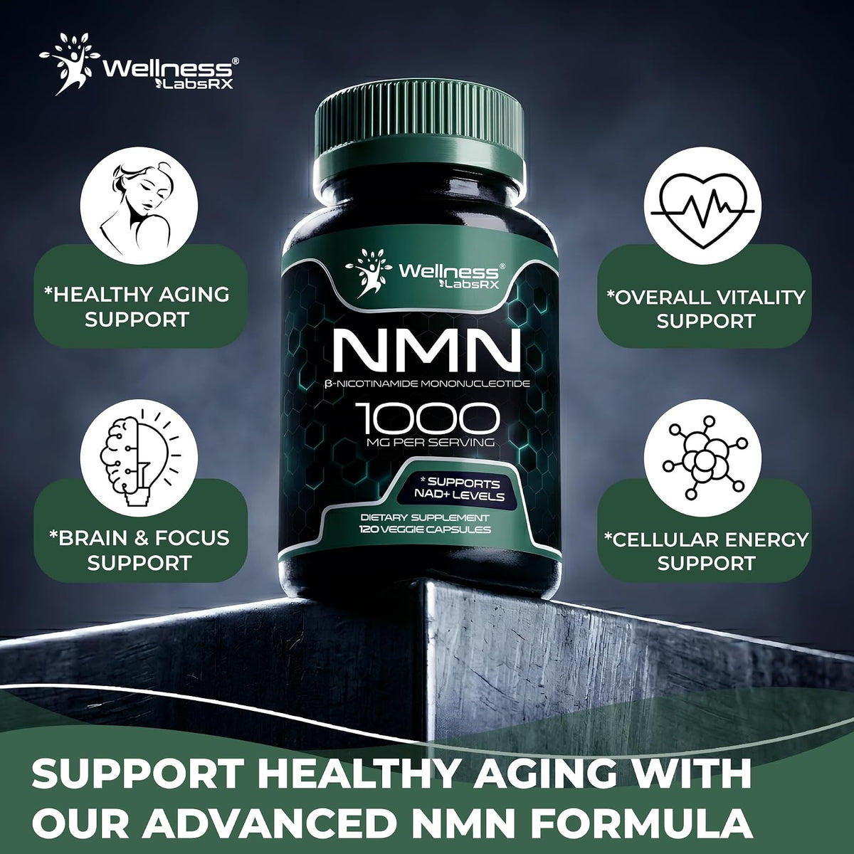 high potency NMN wellness supplement