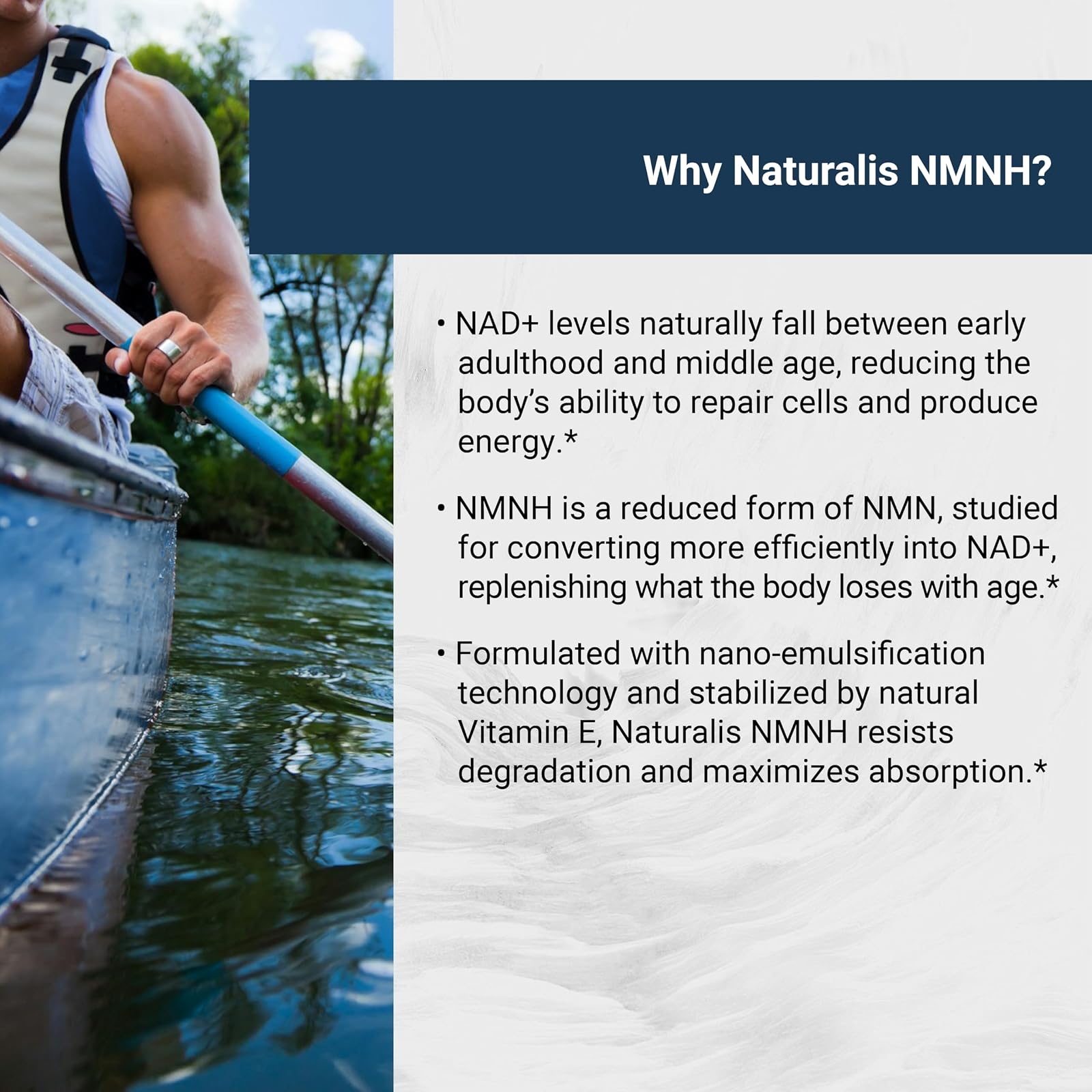 High potency NMNH softgels for vitality