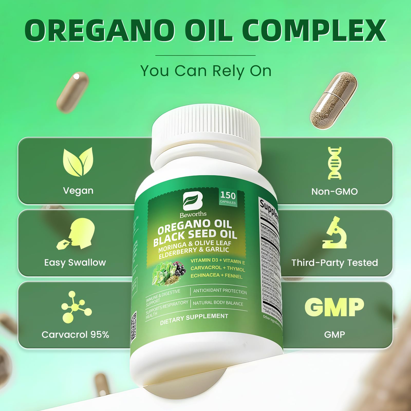 high potency oil of oregano