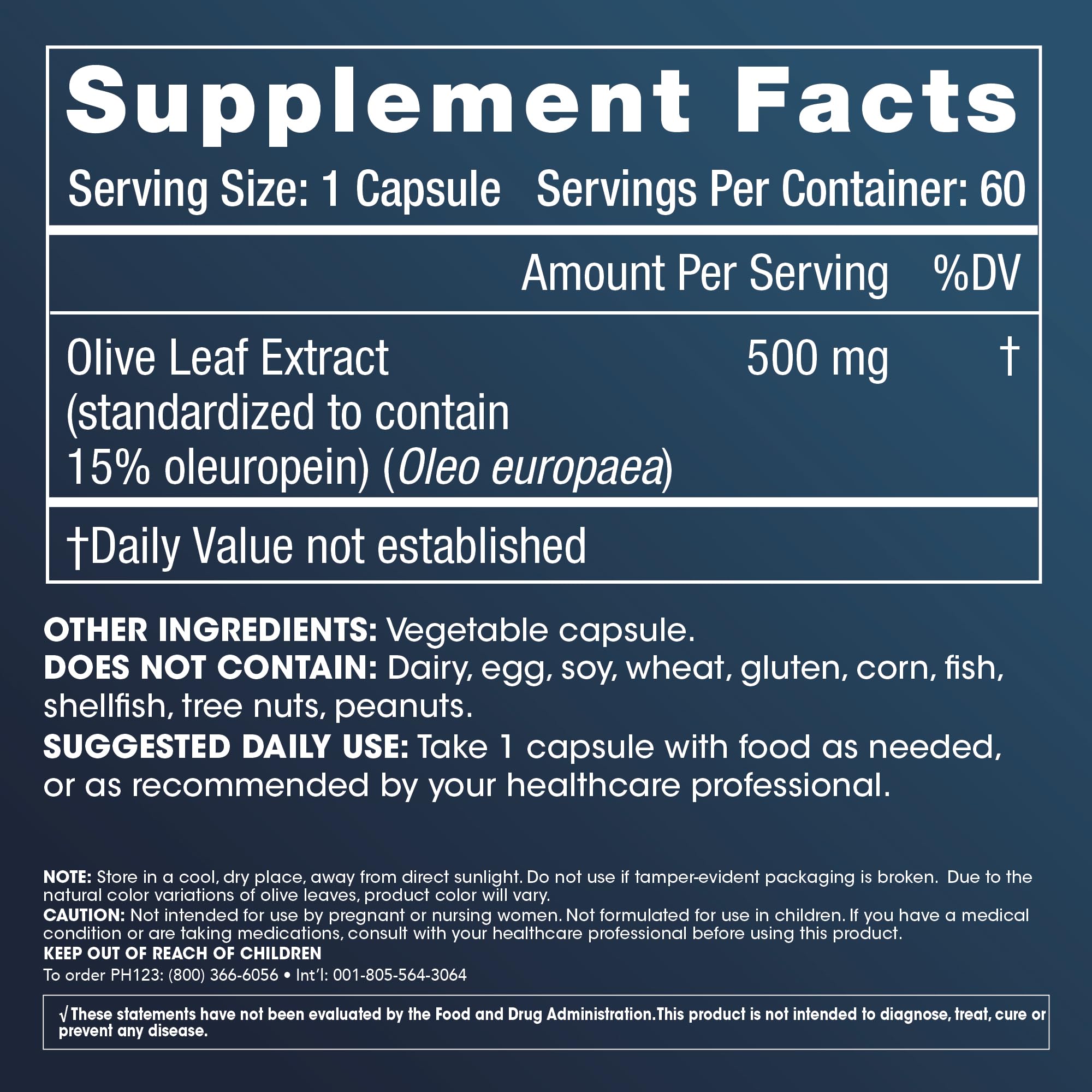 high potency olive leaf extract