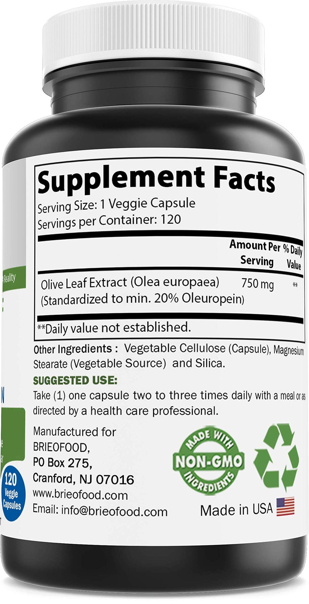 high potency olive leaf extract