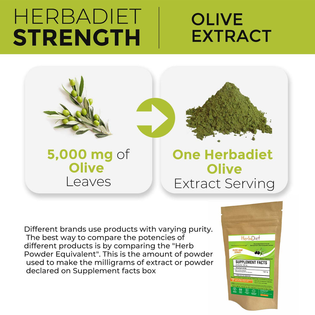 high potency olive leaf extract