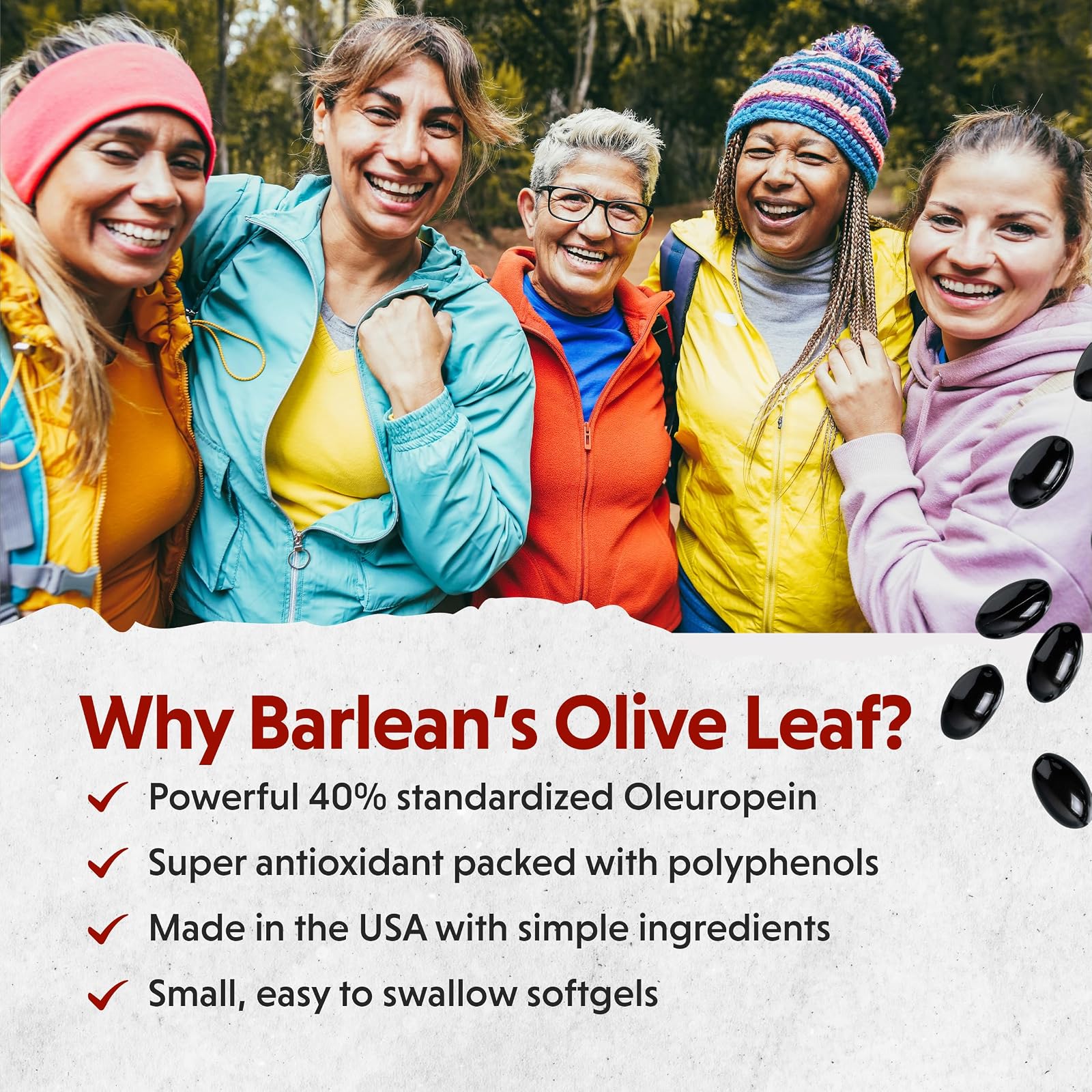 high potency olive leaf softgels