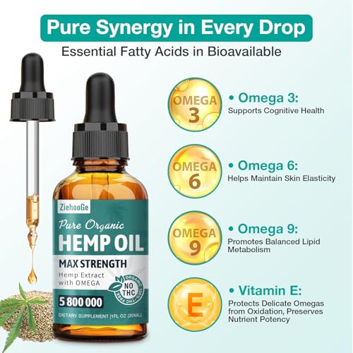 High potency omega 3-6-9 oil