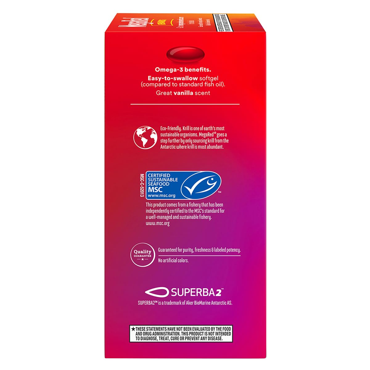 High potency Omega 3 fish oil capsules