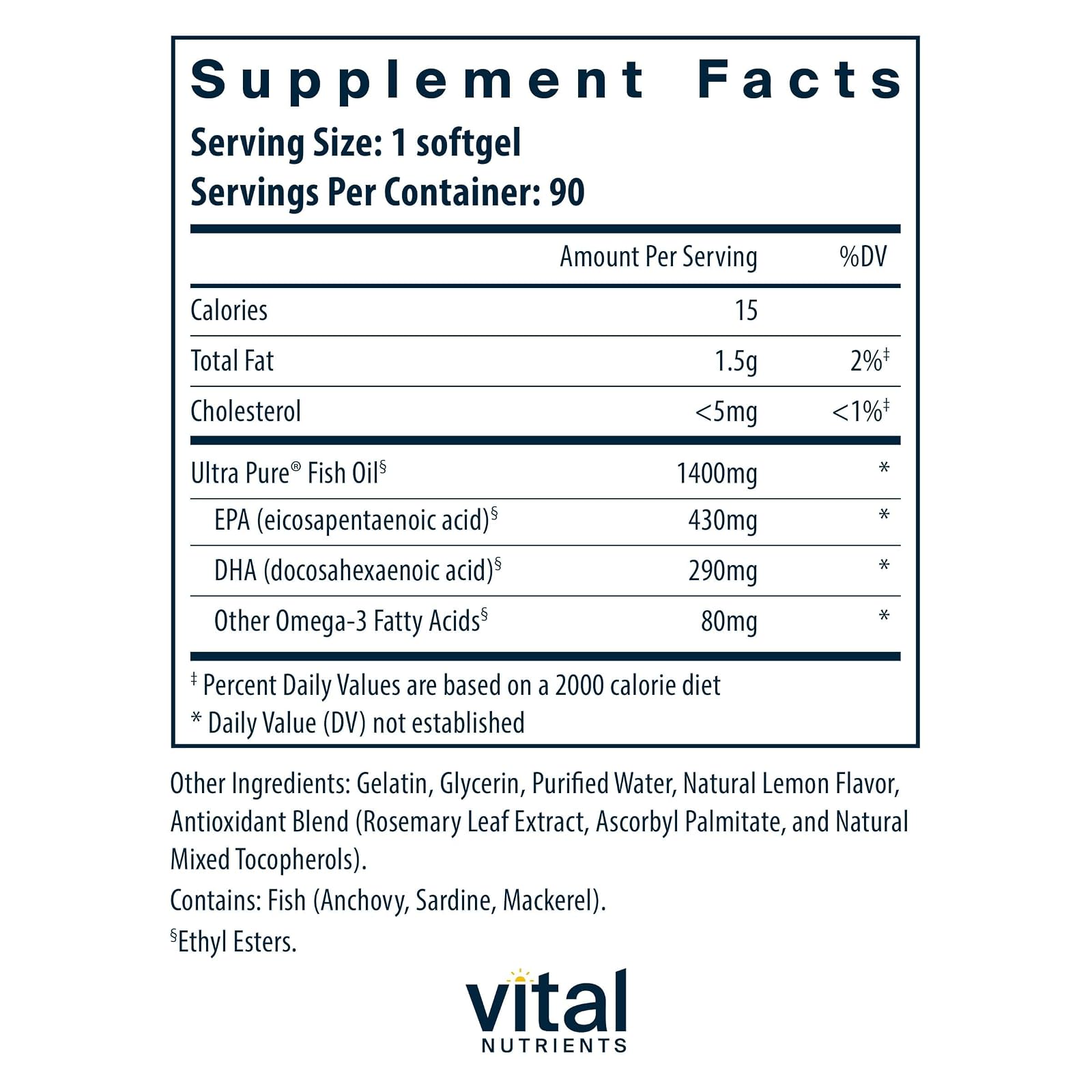 high potency omega 3 fish oil