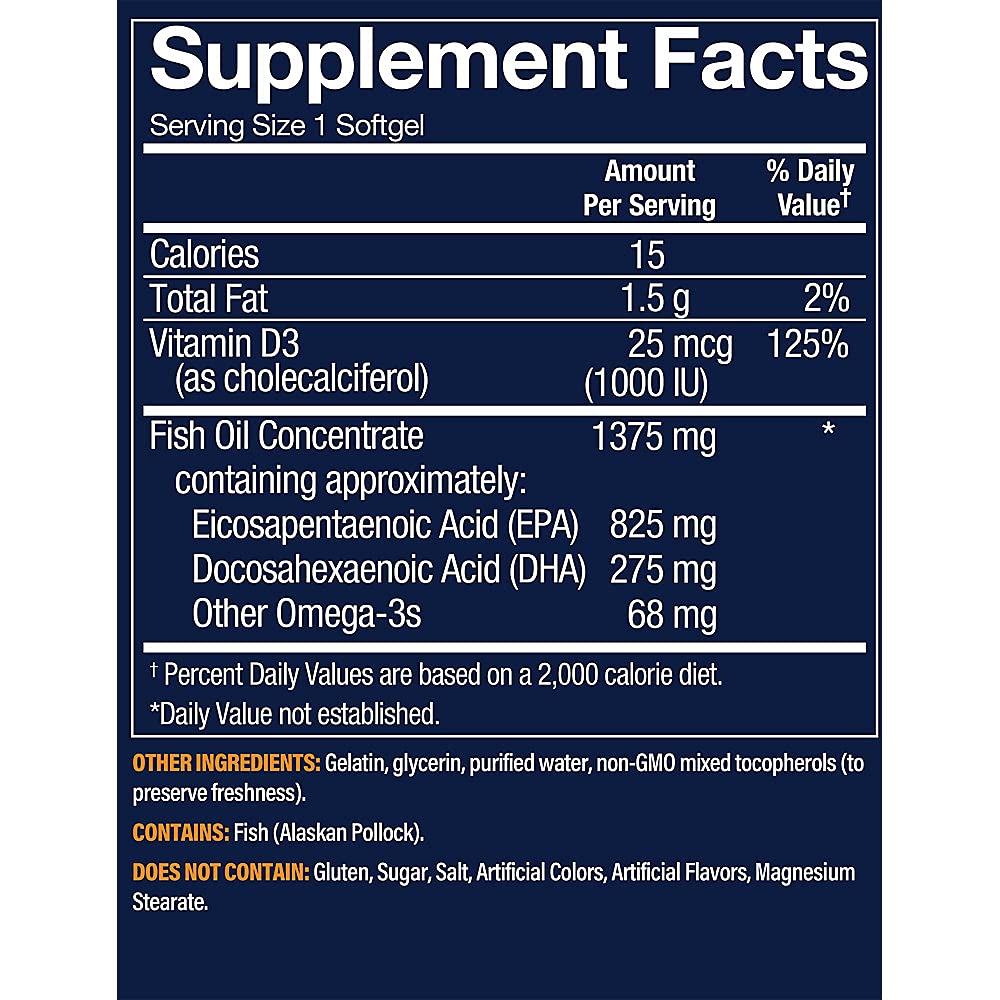 high potency omega 3 fish oil
