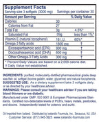 high potency omega 3 fish oil