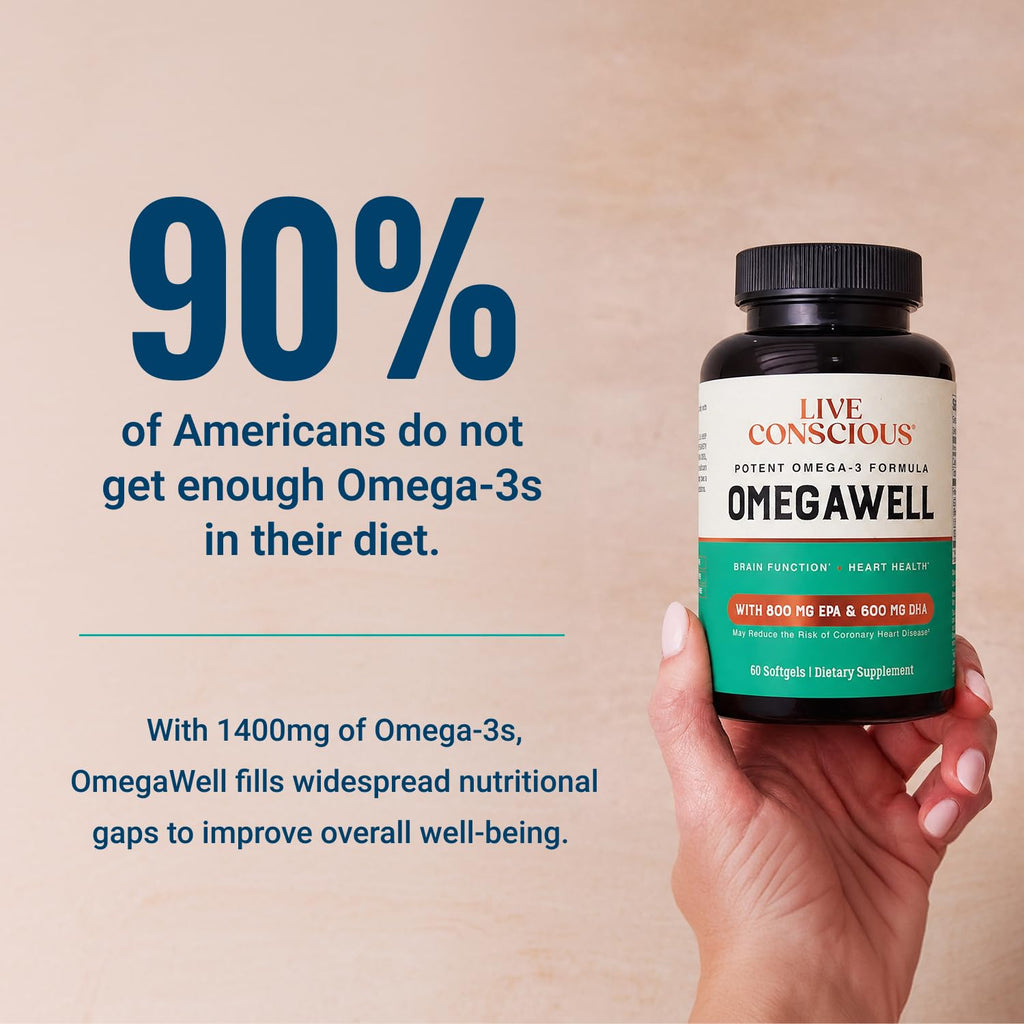 High potency omega 3 fish oil