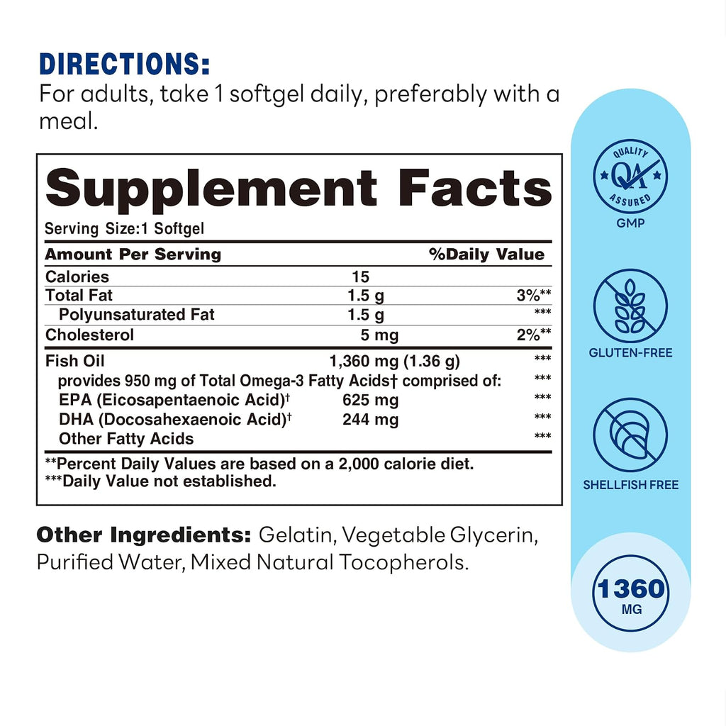 high potency omega 3 fish oil