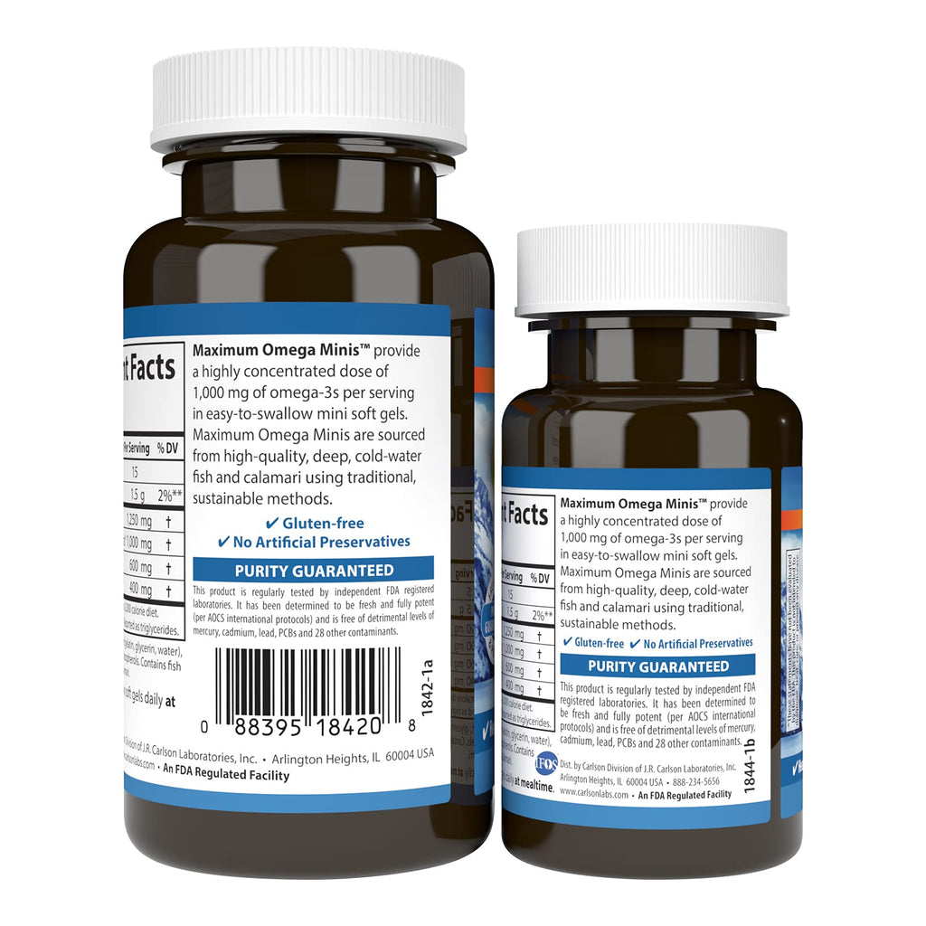 High potency omega-3 fish oil