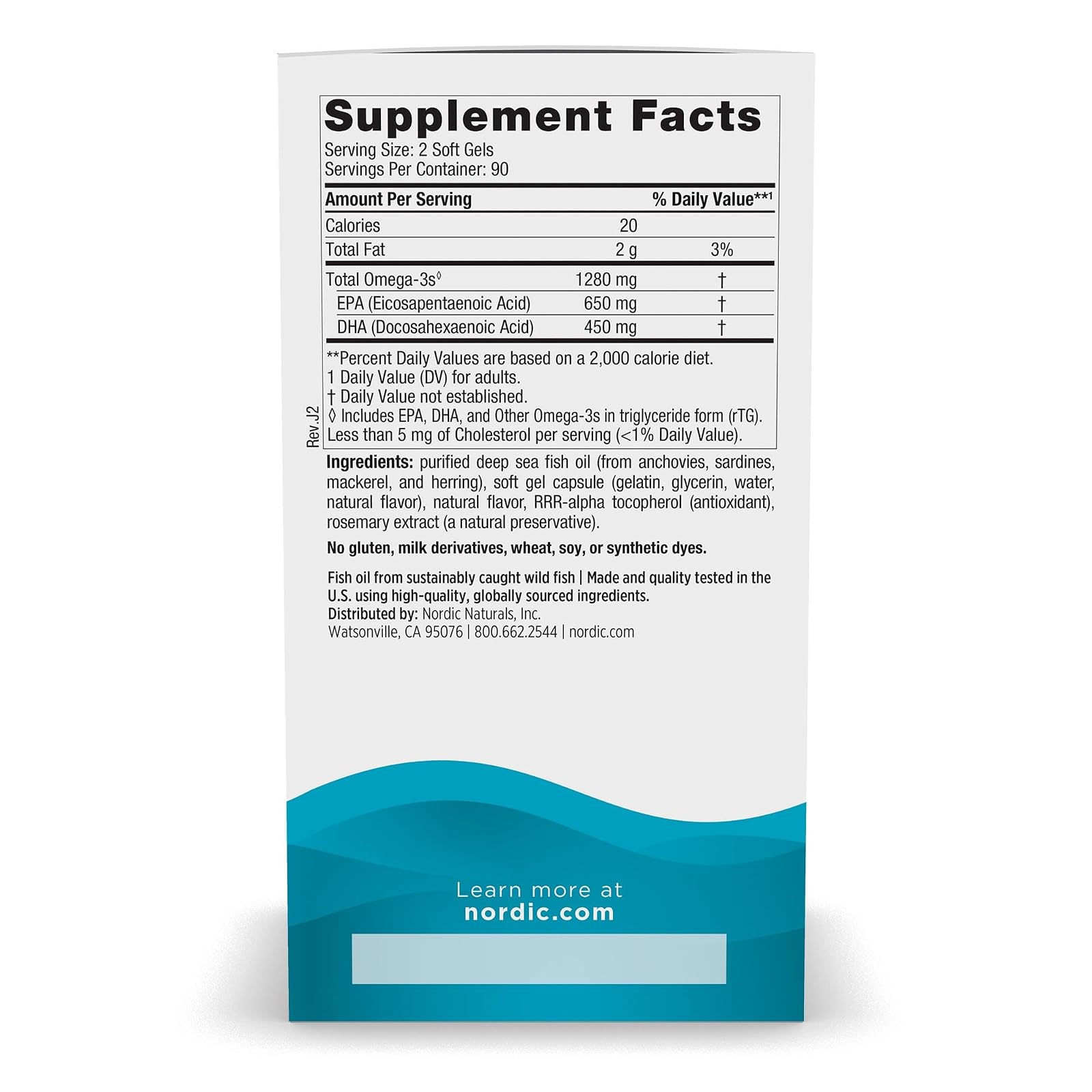 high potency omega 3 fish oil