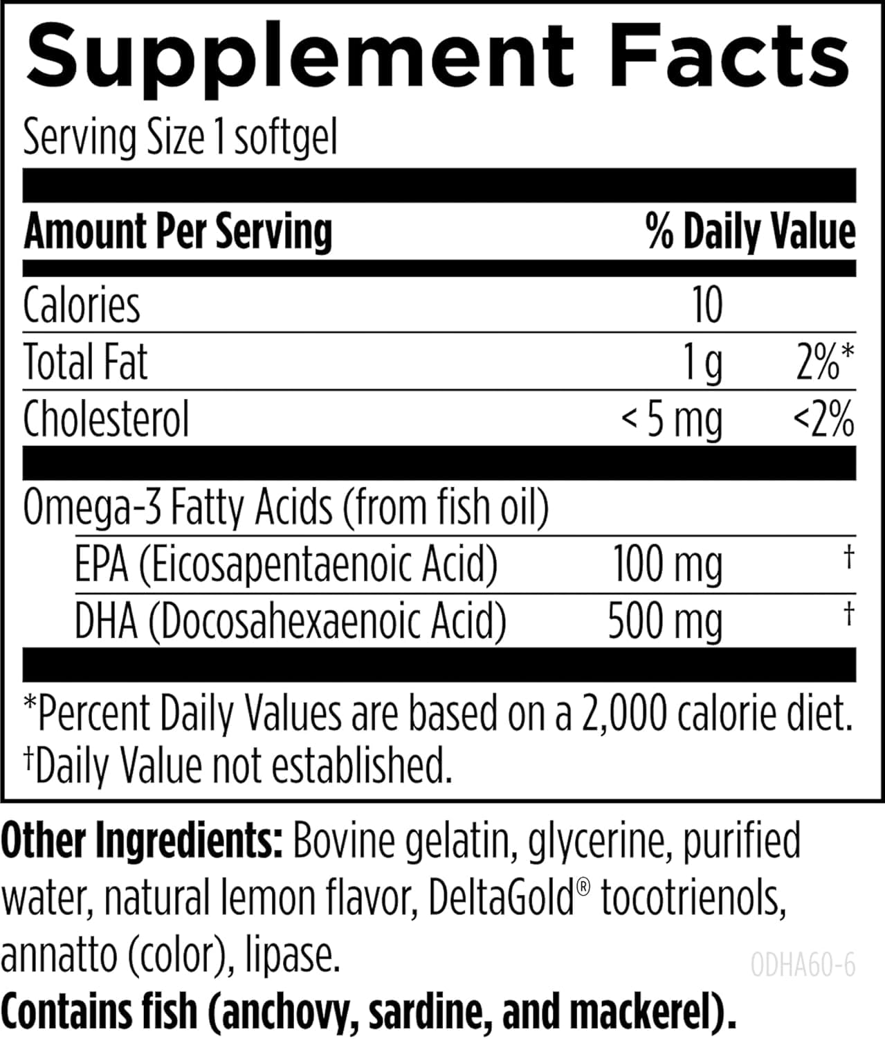 high potency omega 3 fish oil