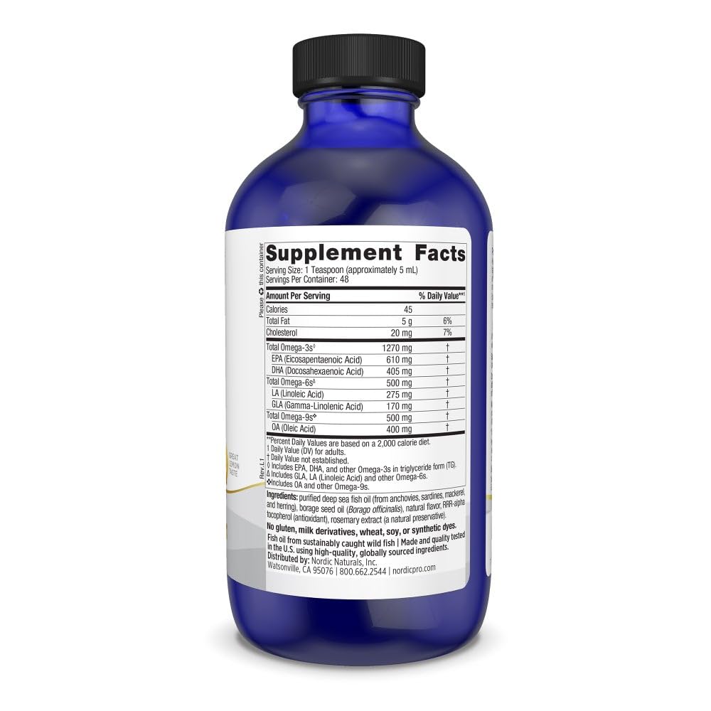 high potency omega 3 fish oil