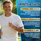 High potency Omega 3 gummies for brain support