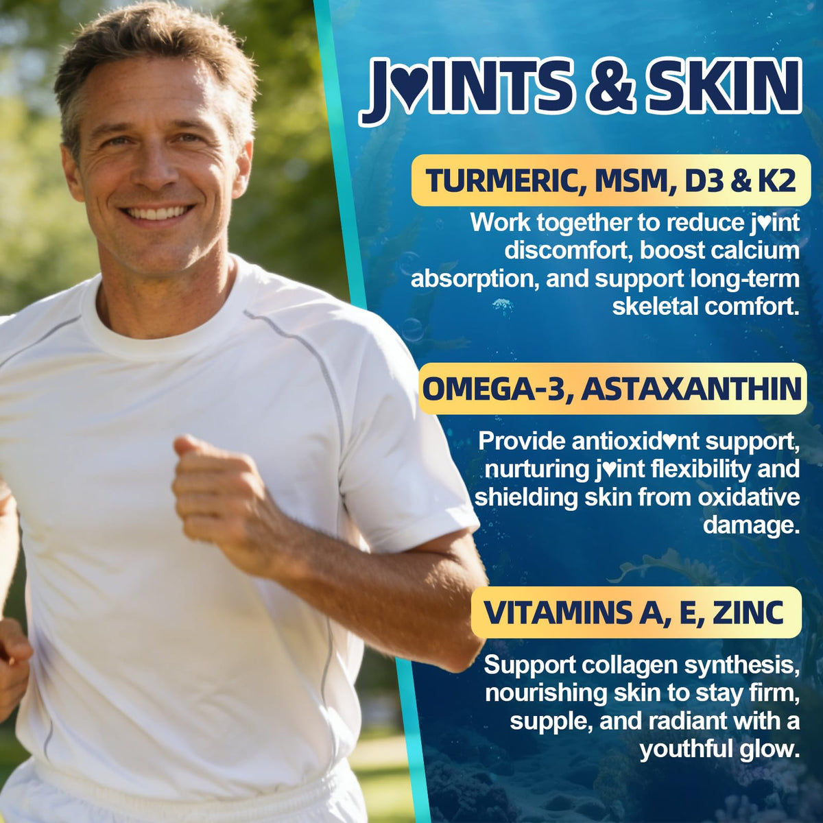 High potency Omega 3 gummies for brain support