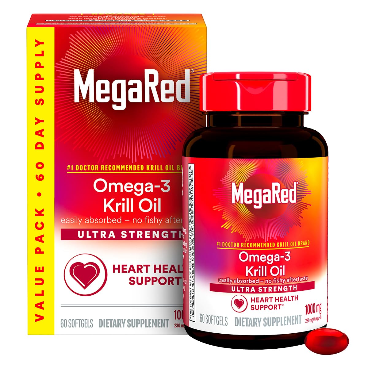 high potency Omega-3 krill oil