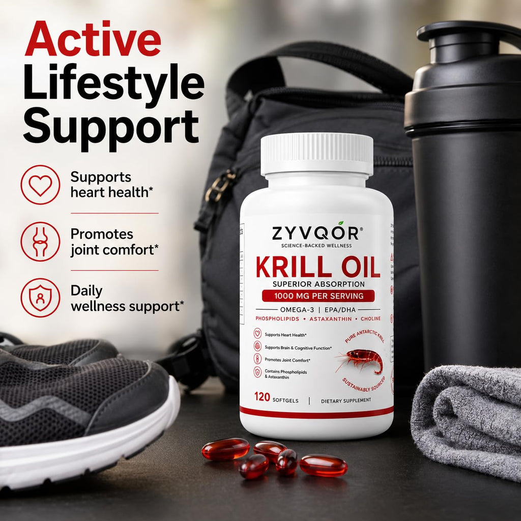 high potency omega-3 krill oil