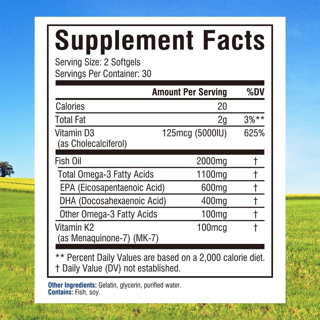 high potency omega 3 softgels