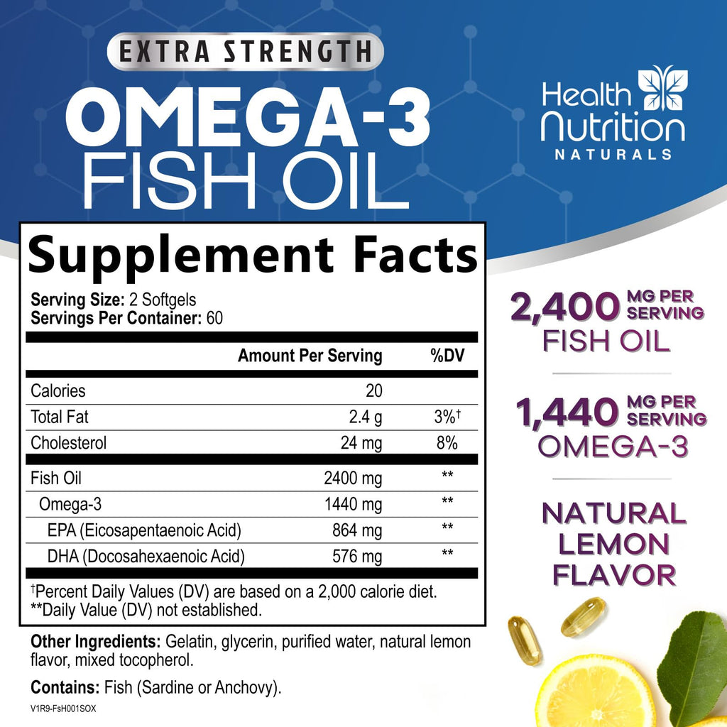 high potency omega 3 softgels