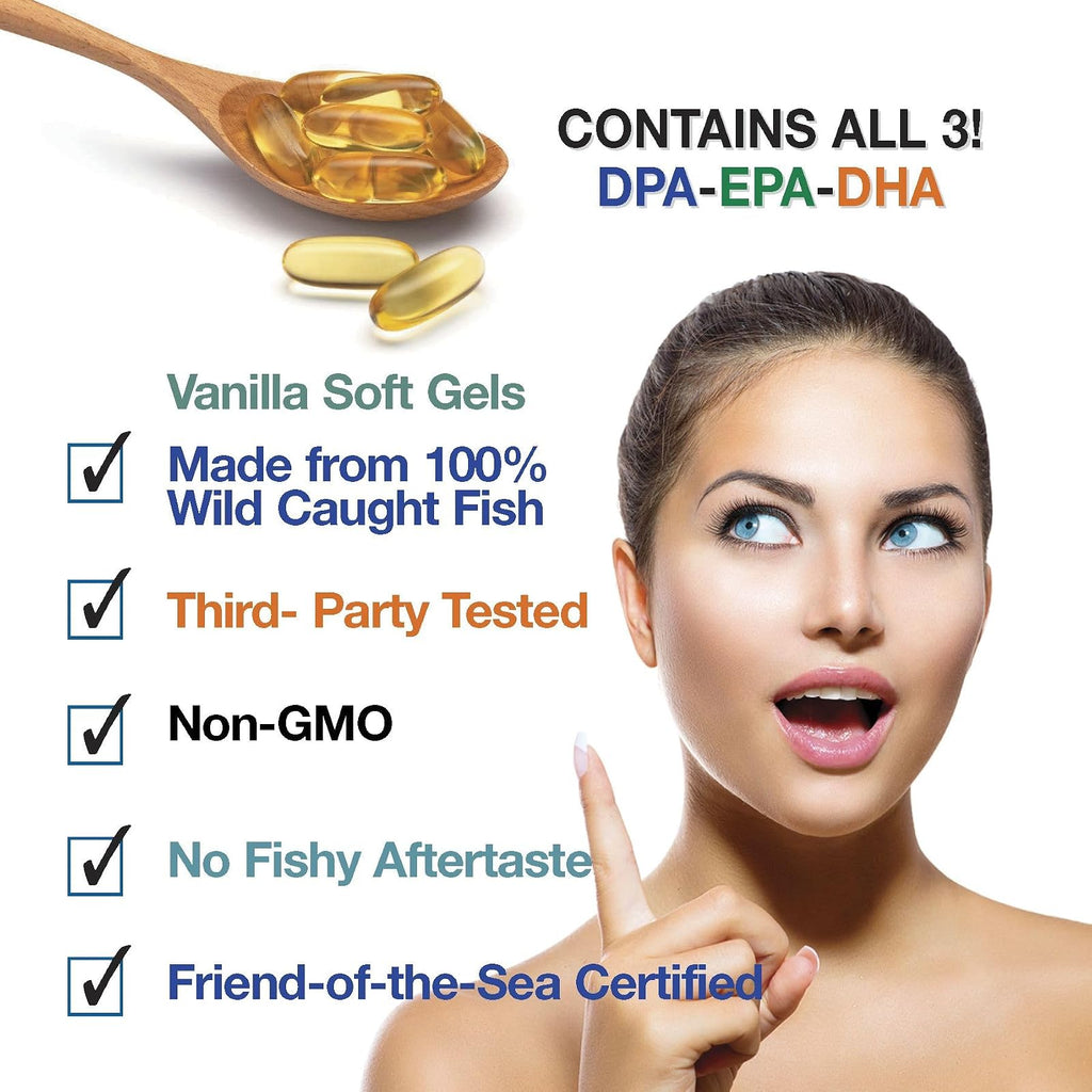 high potency omega 3 softgels