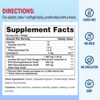 high potency omega 3 softgels