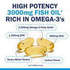 high potency omega 3 softgels