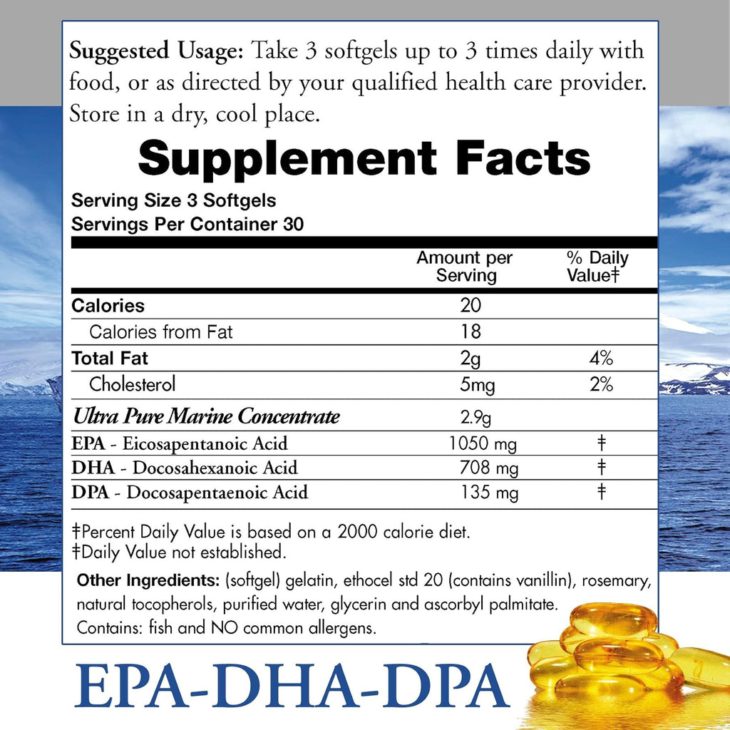 high potency omega 3 supplement