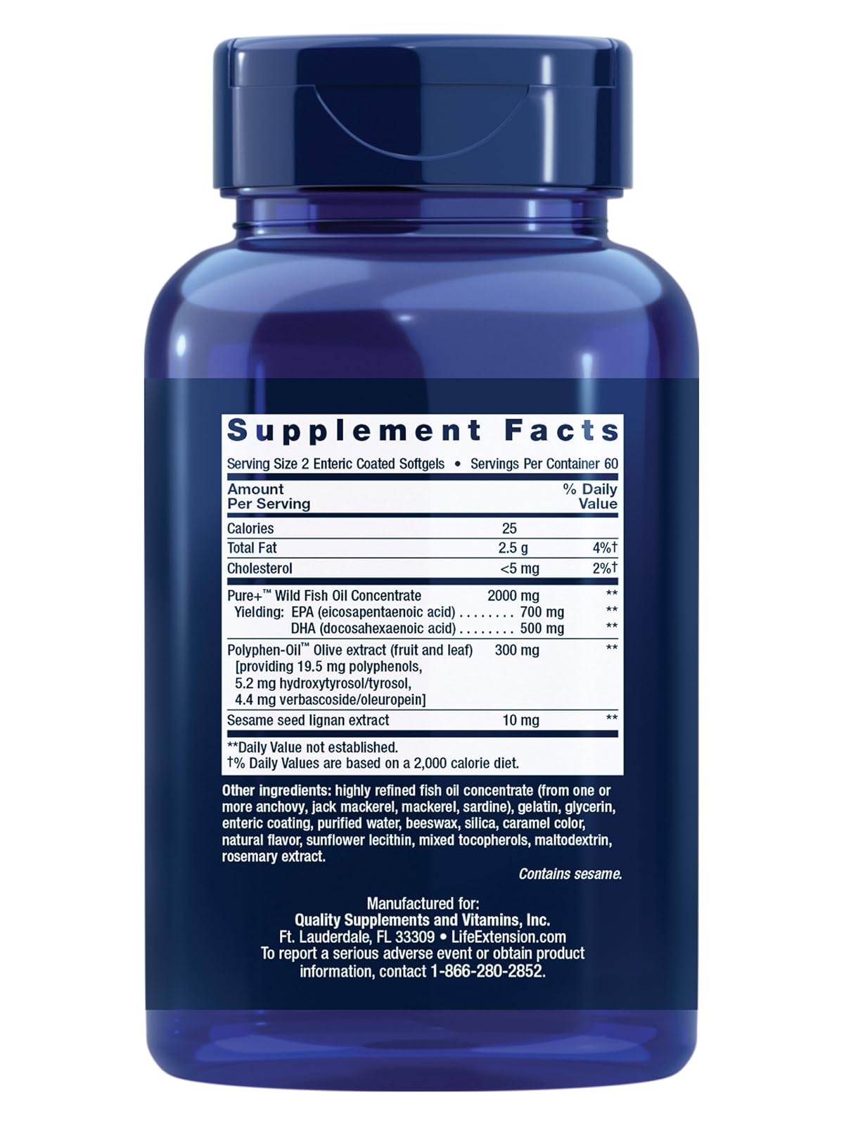 high potency omega 3 supplement
