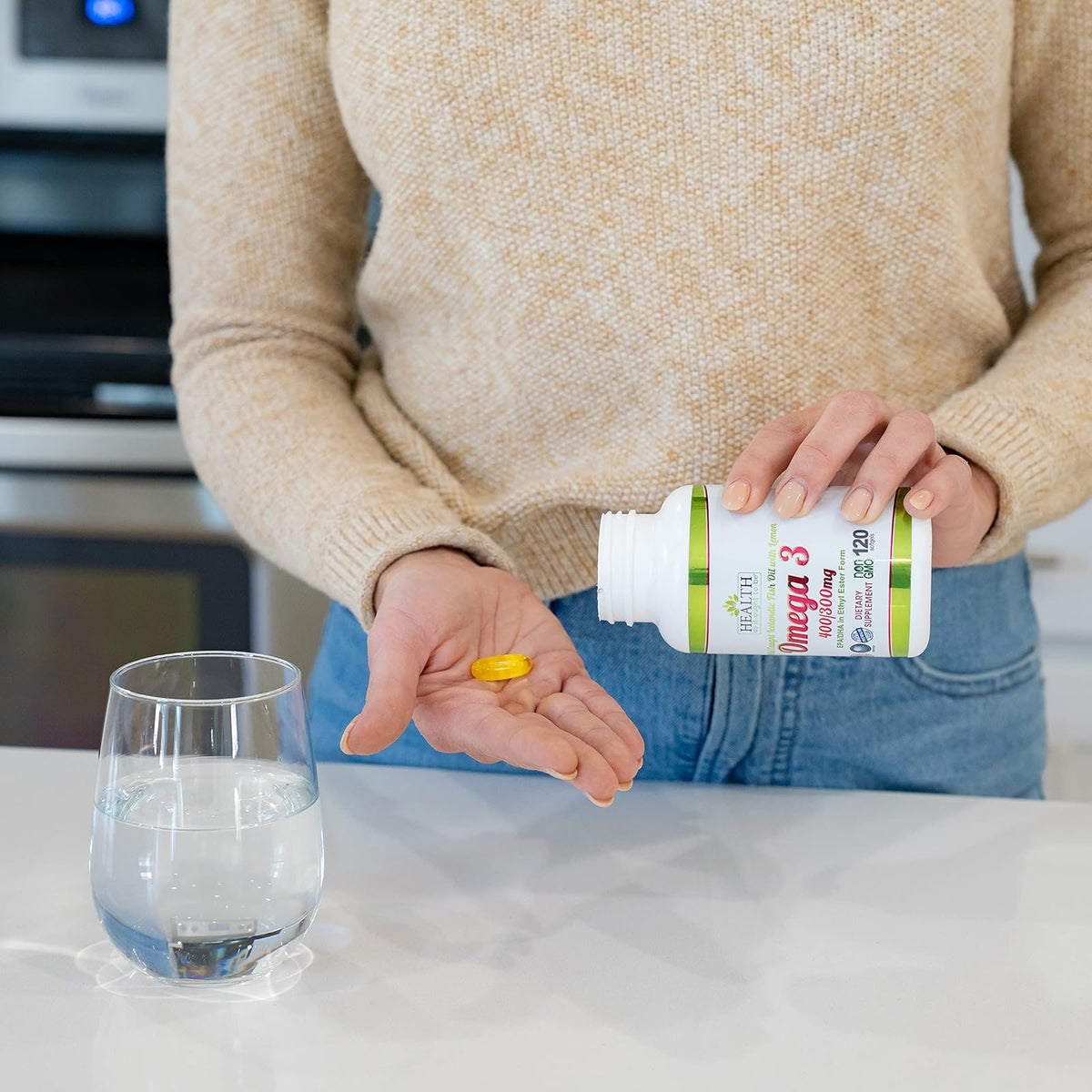 High potency Omega 3 supplement