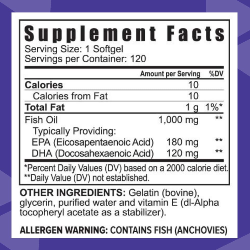 high potency omega 3 supplement