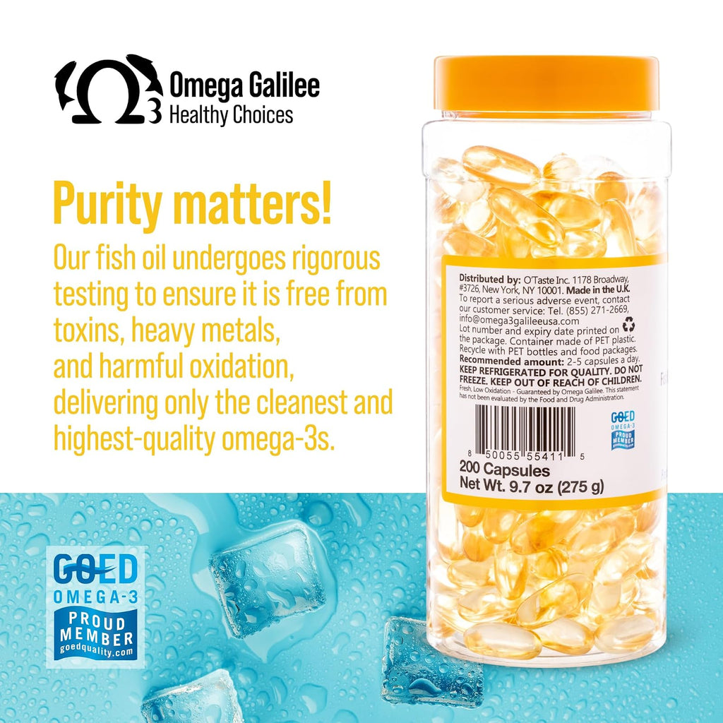 High potency omega 3 supplement