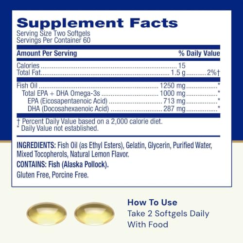 High potency omega-3 supplement